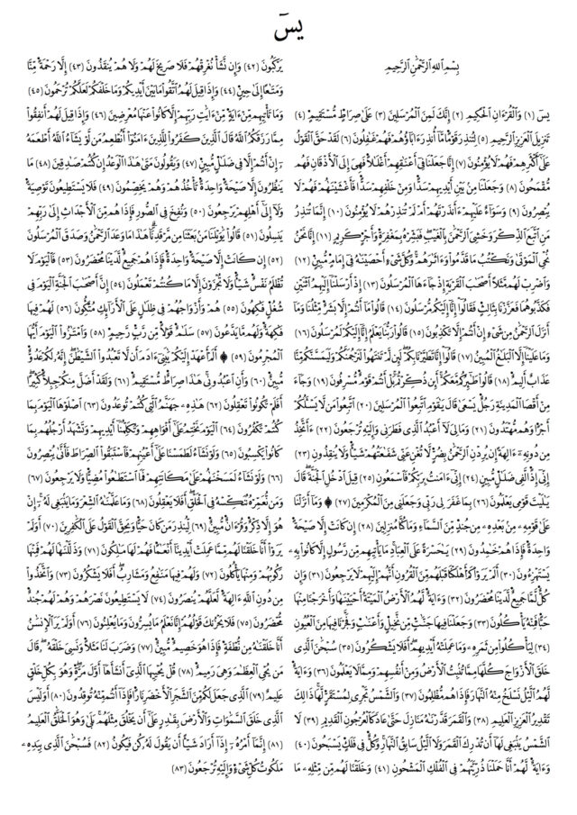 Free Islamic Calligraphy | Entire Surahs