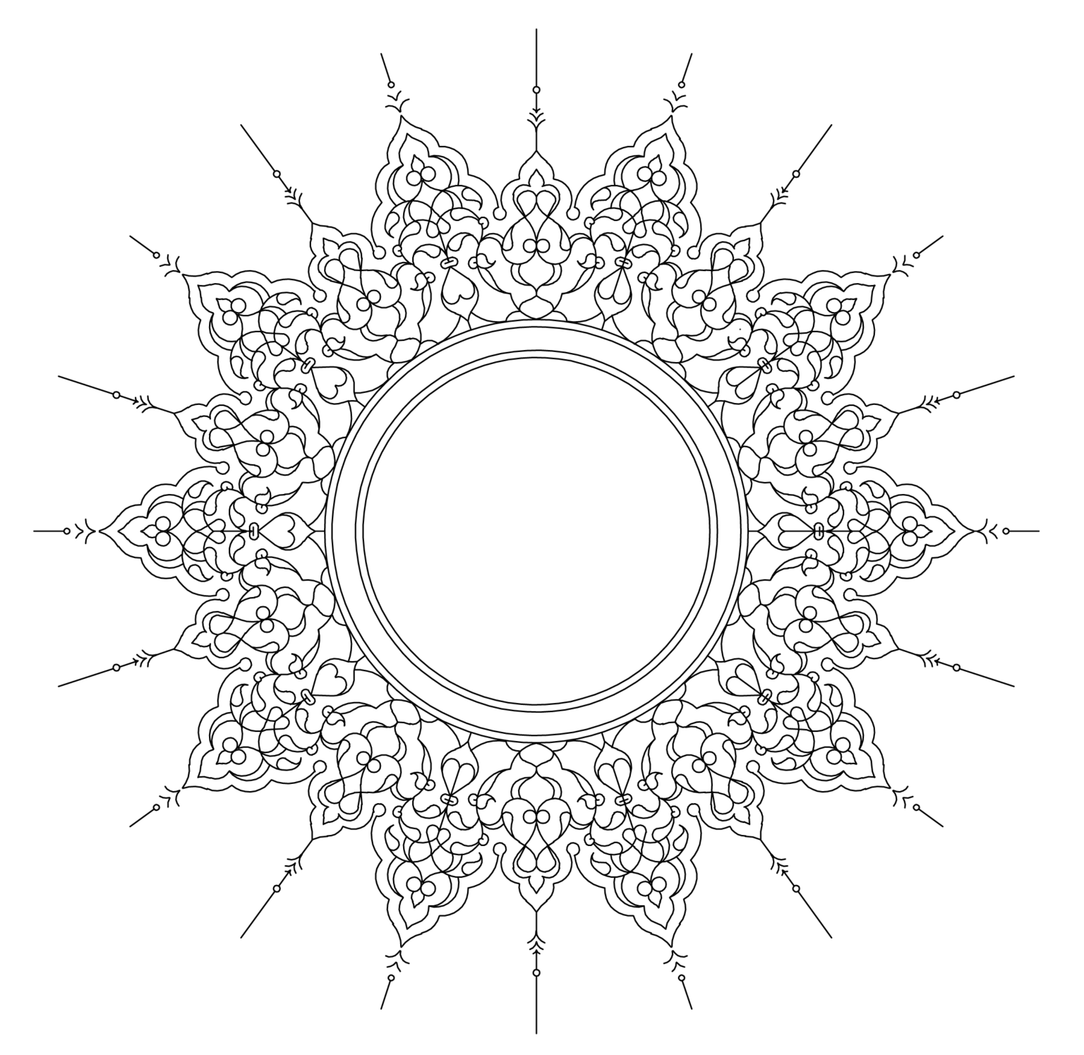 Borders - Free Islamic Calligraphy